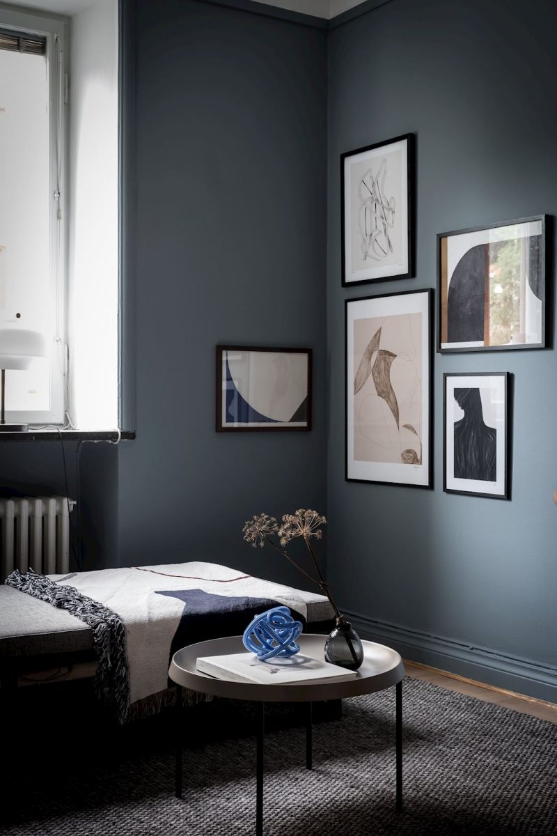Cozy Apartment With Blue Walls – Inattendu
